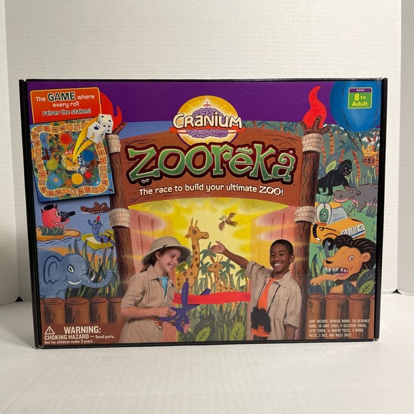 Cranium | Toys | Cranium Zooreka Family Board Game 206 The Race To ...